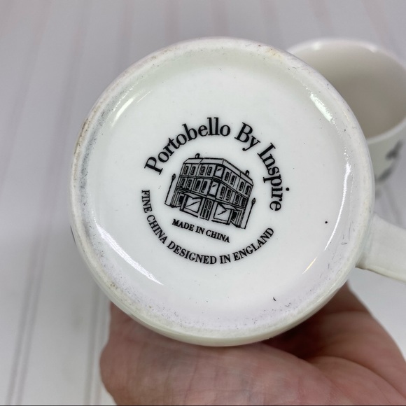 Portabello by Design | Dining | Portobello By Inspire Black White Bird ...